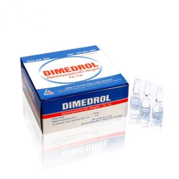 Thuốc Dimedrol 10mg/ml giá bao nhiêu?